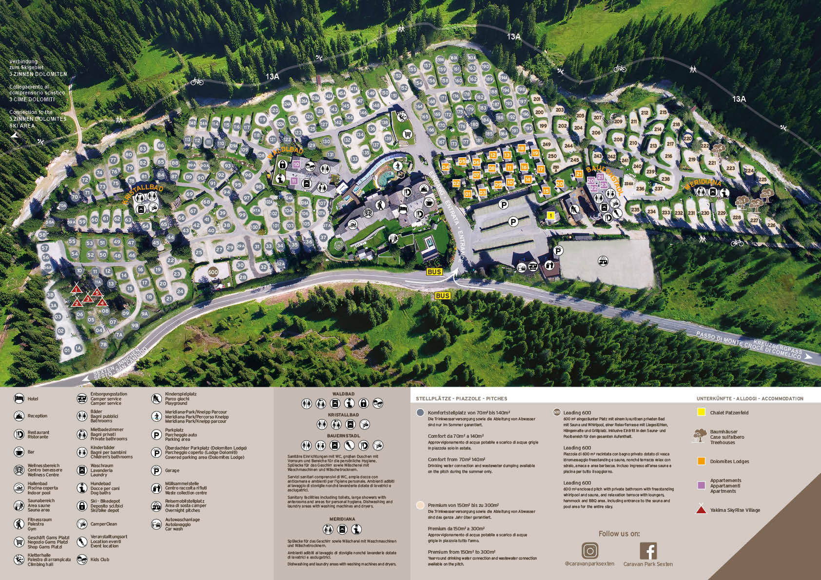 Caravan Park Sexten • Check camping in Italy at CampRest