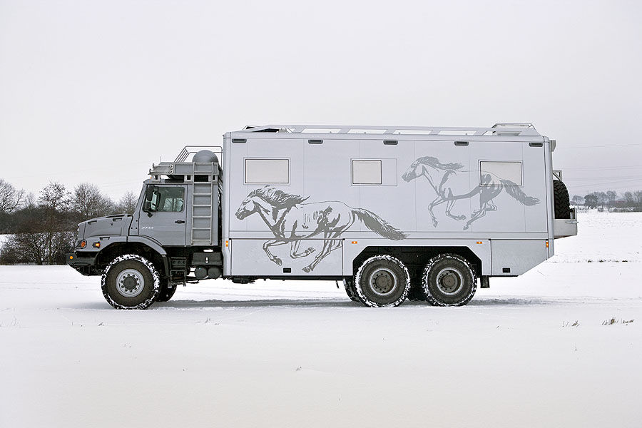 Mercedes Zetros - the most extreme motorhome