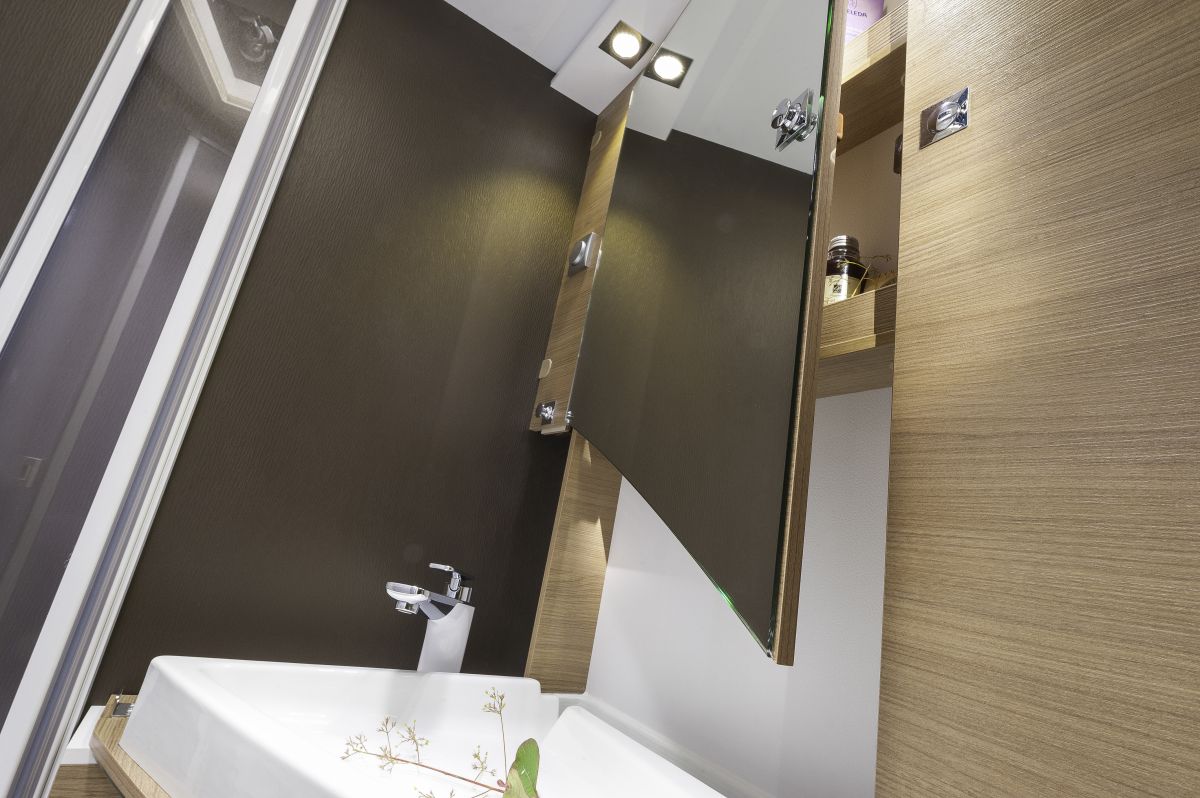 Adria Compact Slide Out - a motorhome enlarged with a button